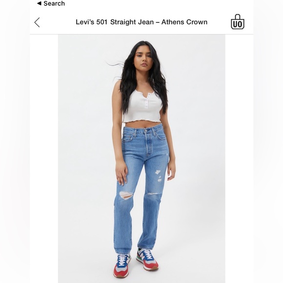 Levi's | Jeans | Levis 5 Straight Jean Athens Crown | Poshmark